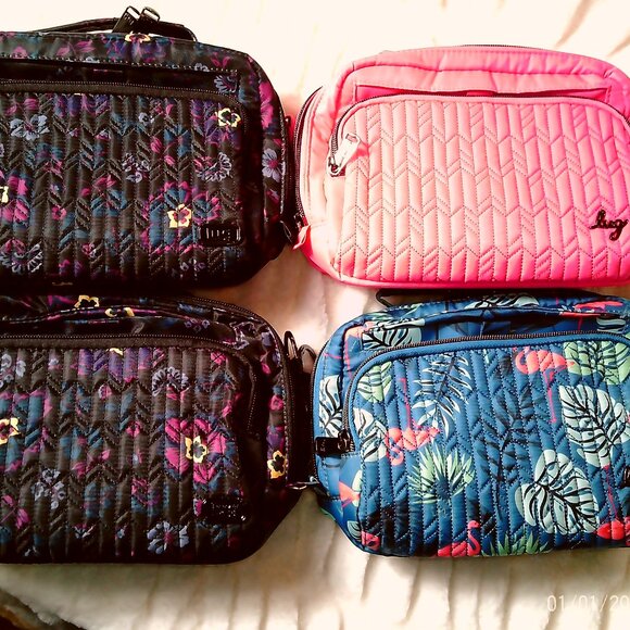 lug | Bags | Lug Ranger Mini Crossbody Bag In Magenta Flamingo Blue Or ...
